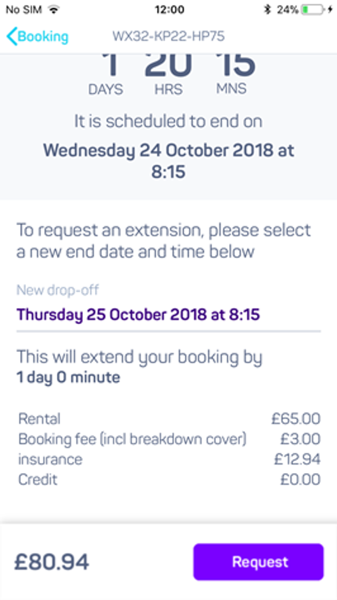 Booking extensions made much easier